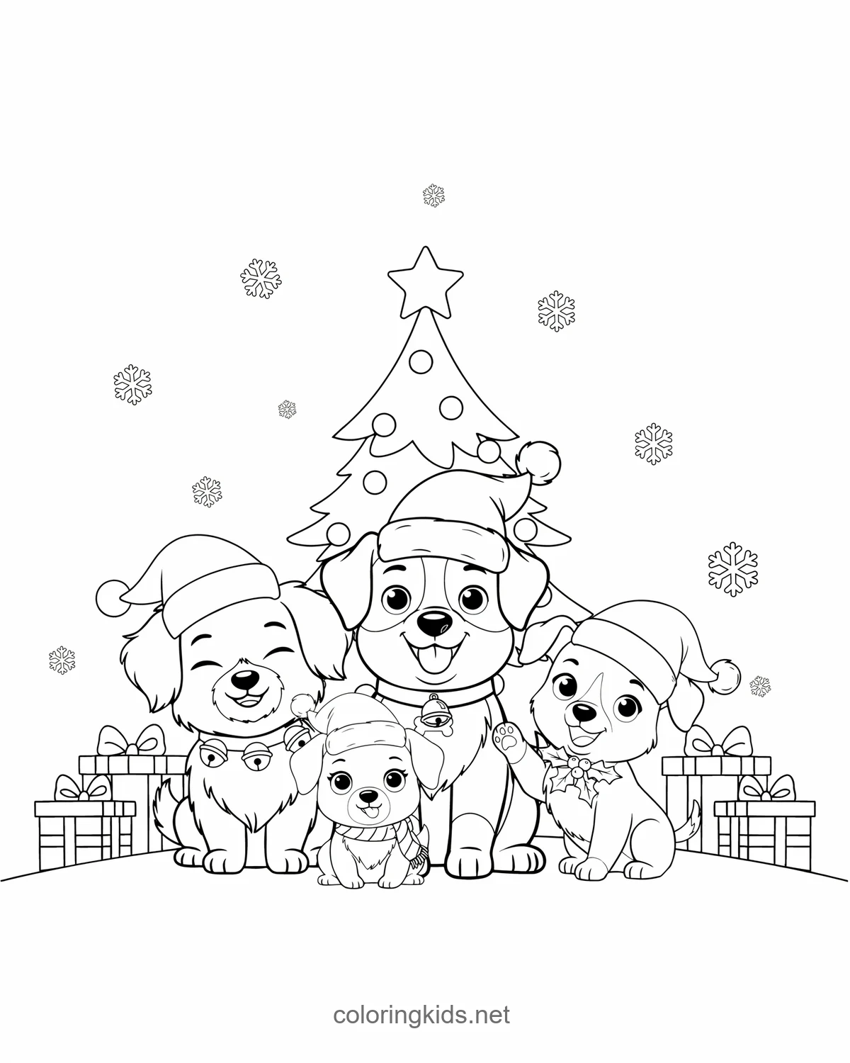 Santa Buddies (movie) Coloring Pages — Free Printable | ColoringKids.net